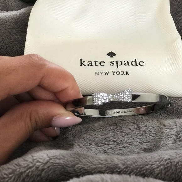 kate spade | Jewelry | Kate Spade Bow Bangle | Poshmark
